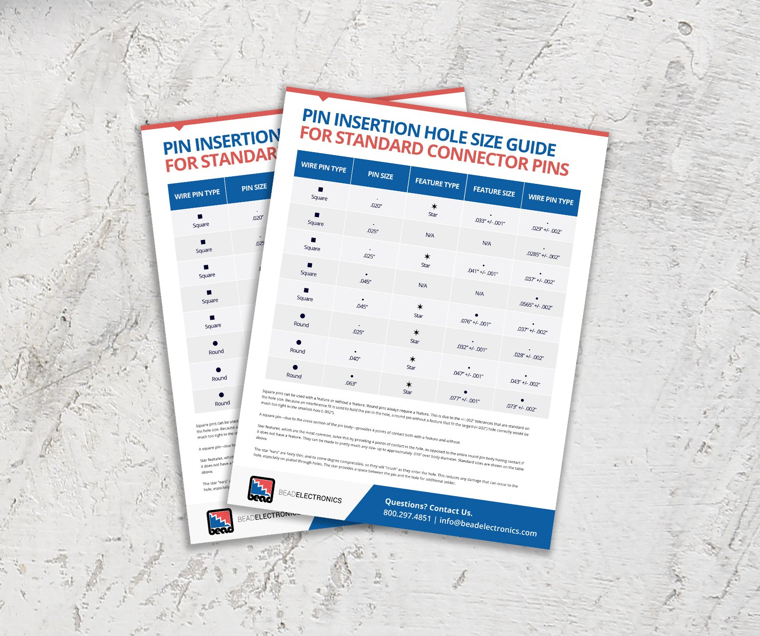 Plated Through Hole Size Guide For Standard Connector Pins
